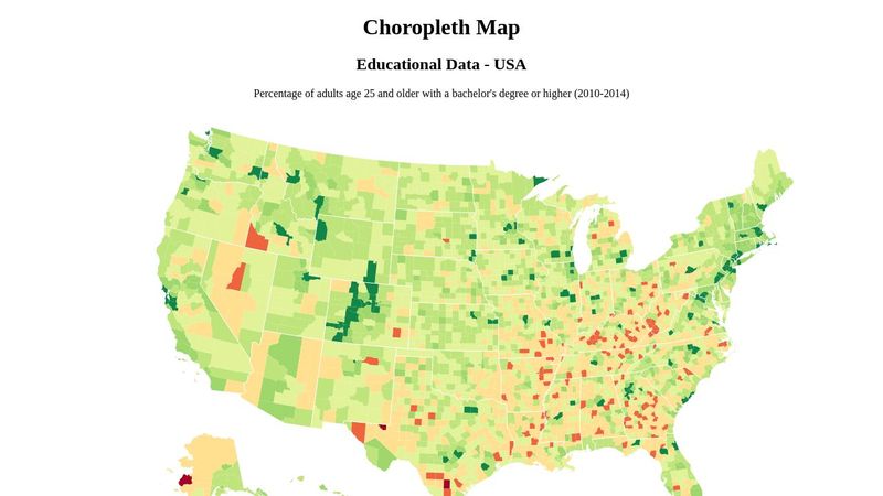 d3 -Choropleth Map