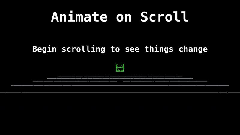 ThreeJS - Animate on Scroll