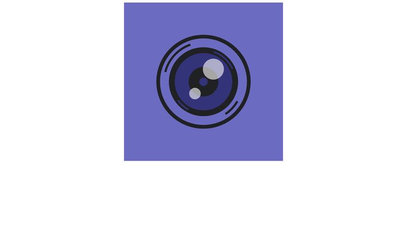 Camera Lens SVG / CSS Animation