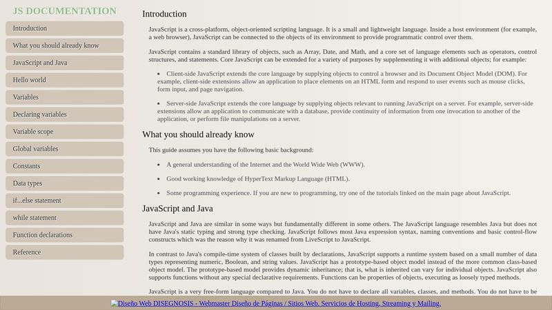 CodePen - JS Documentation
