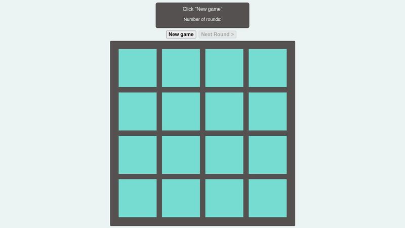 Memory game jQuery