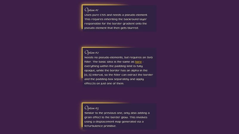 animated border gradient on scroll into view