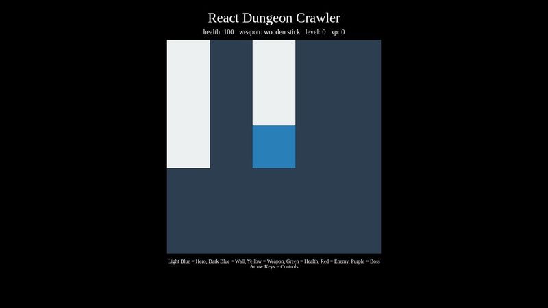 React Dungeon Crawler