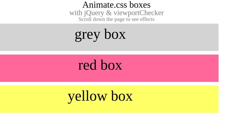 animate.css big boxes slide in left