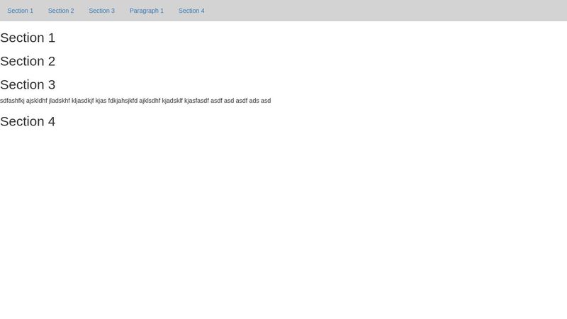 jQuery Anchor Nav from Sections