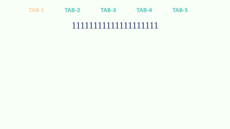 tabs with javascript + es6