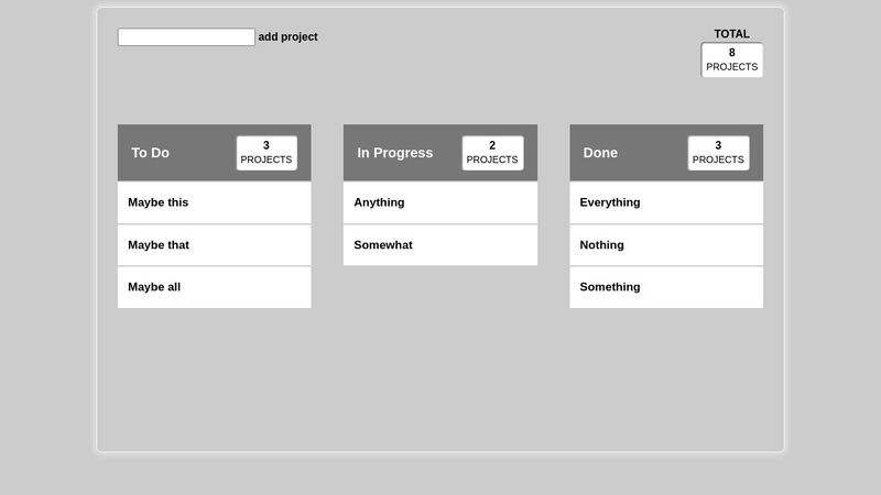 drag and drop vanilla js todo list