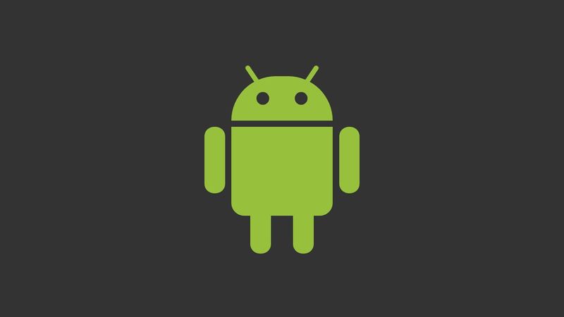Responsive animated CSS Android logo