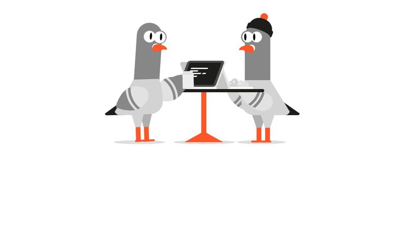Pure CSS "Pigeons"