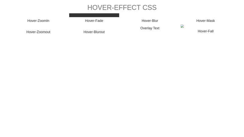 Hover Effect CSS for Bootstrap Gallery