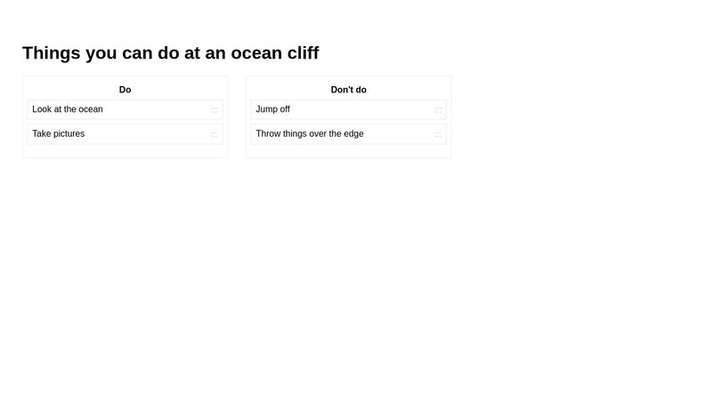jQuery UI Sortable columns