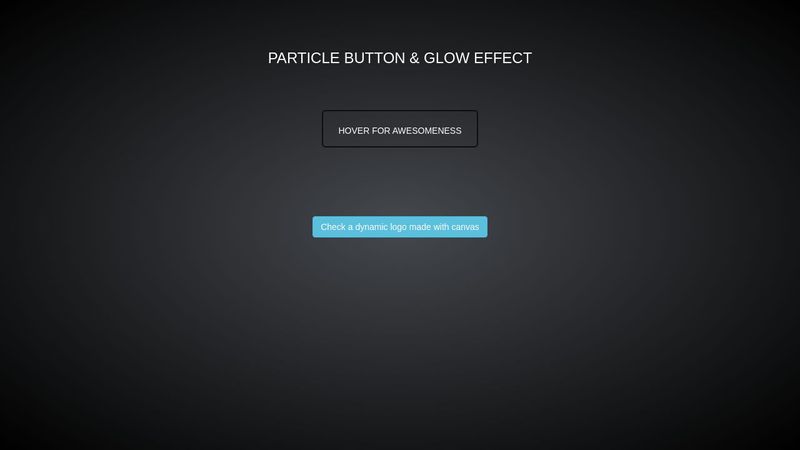 Particle Button made with Canvas and HTML5 #html5 #button #particle #css @codepen @igcorreia ...
