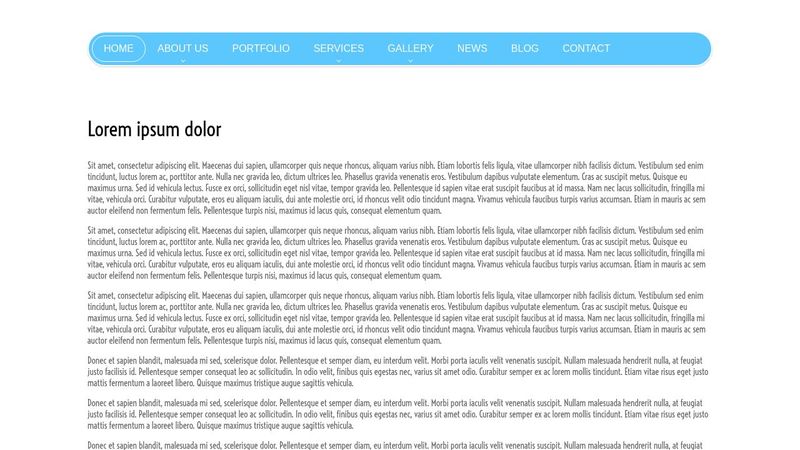 Responsive mEnu Pure Css
