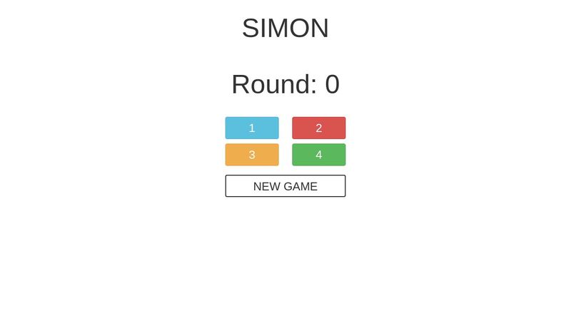 Simon game