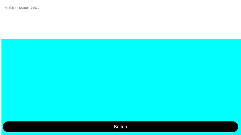 Input focus - move button above keyboard
