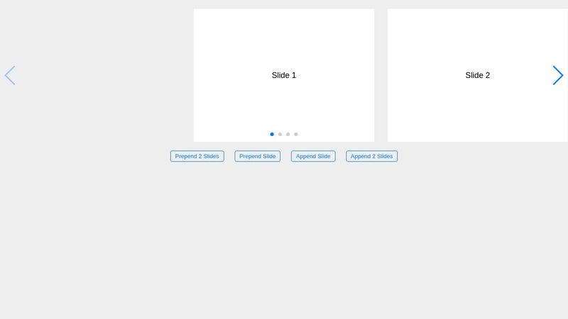 Dynamic slides - Swiper.js