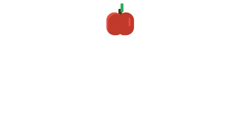 CSS Apple - Single Element