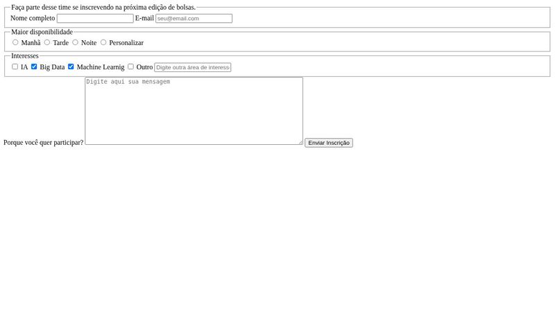 DevMedia - Criando um for para checkbox