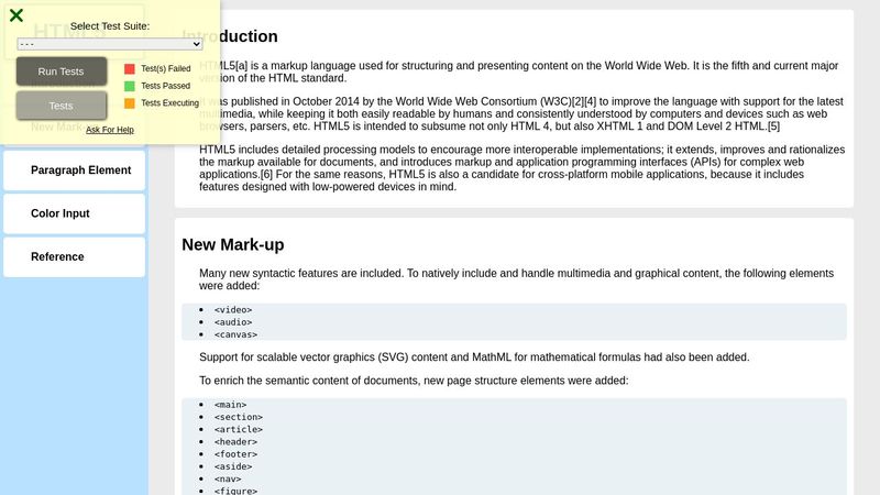 Technical Documentation Page