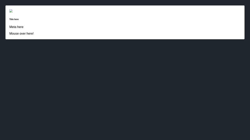 Example overlay vue js