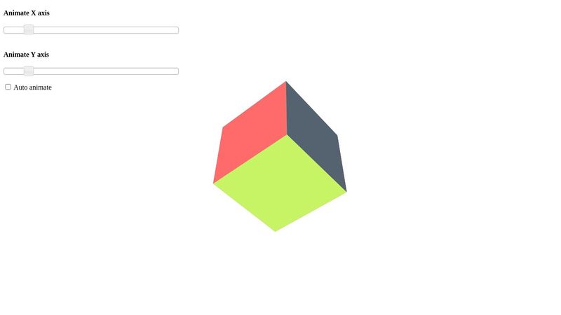 3D Cube in CSS3