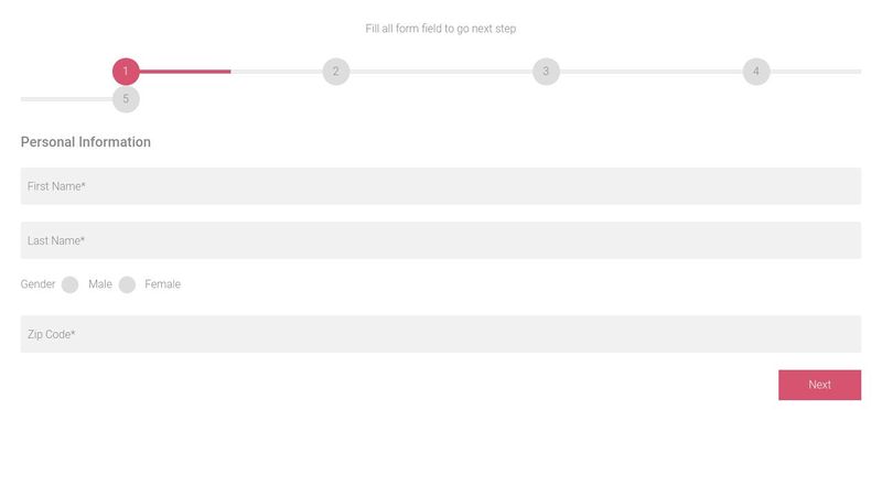 Form Wizard with Validation