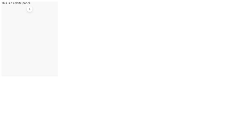 Calcite dropdown position issue