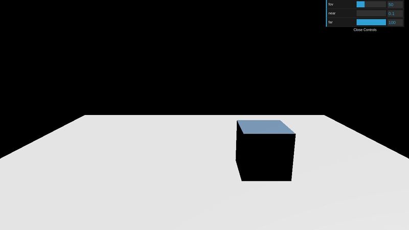 Three.js - 3D Camera Controls