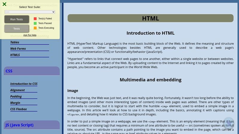 Responsive Web Design Projects - Technical Documentation Page-Ex