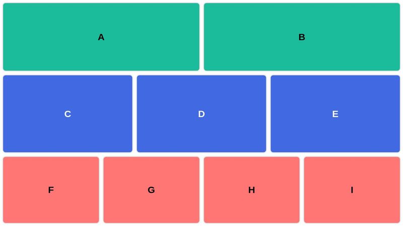 Responsive CSS Flex-box Layout (v1)