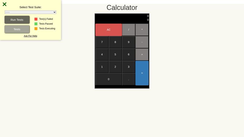 FCC: JavaScript Calculator