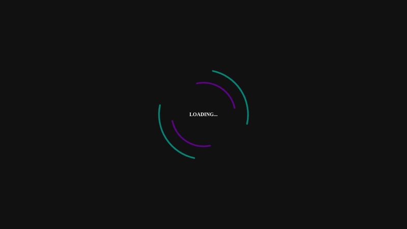 animated svg loader chasing circles effect using html and css