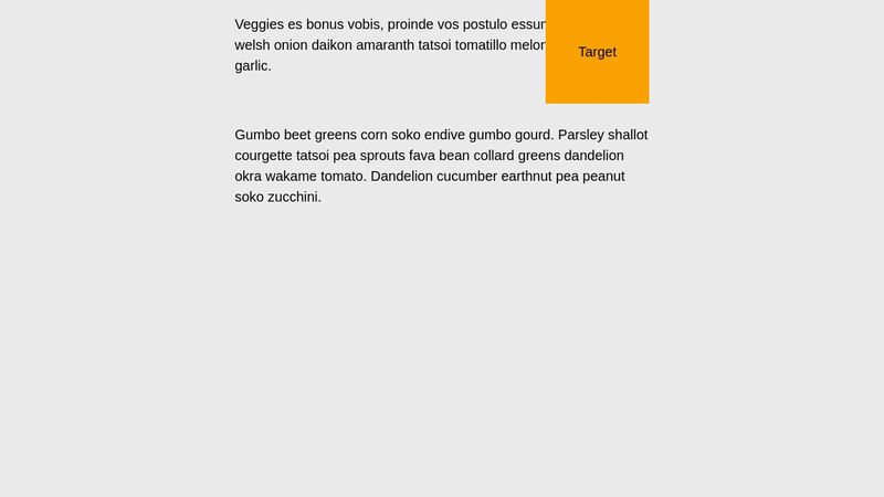 CSS Positioning Practice 1