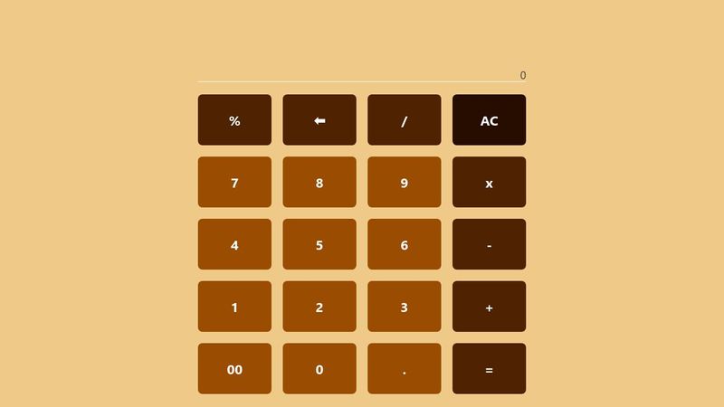 HTML Calculator