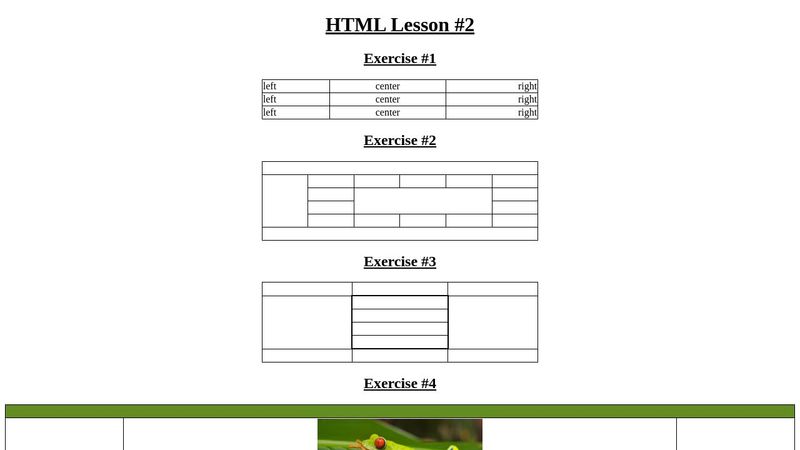 HTML Lesson #2 IBM FullStack