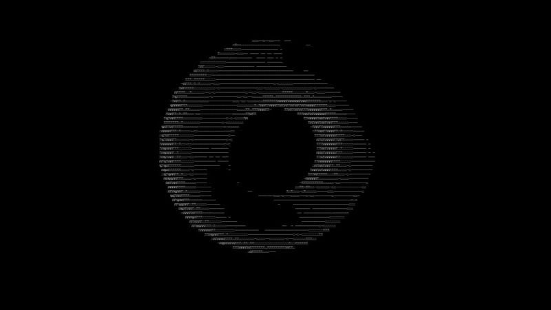 Three.js ASCII Render Effect with Chinese Characters