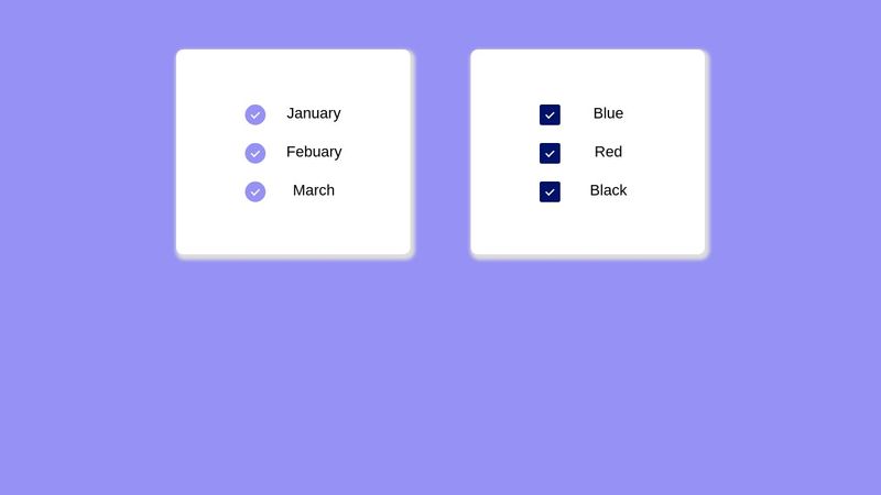 CSS Checkbox