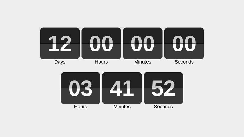 Flip Clock & Countdown