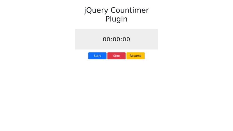 Count Up Timer (Stopwatch)