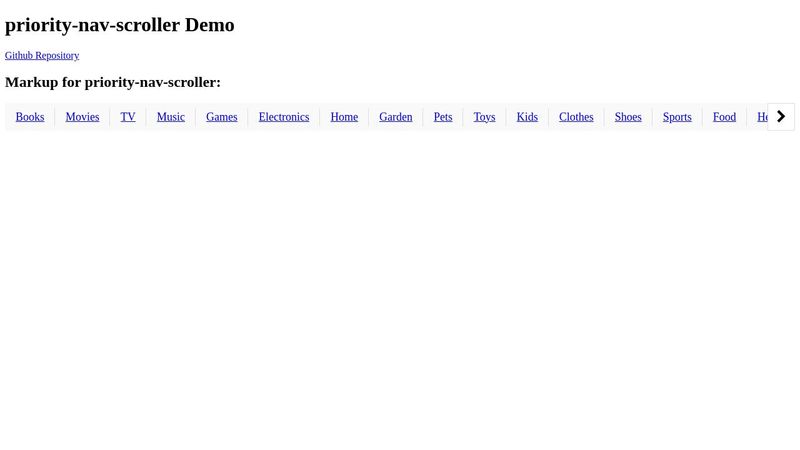 priority-nav-scroller demo