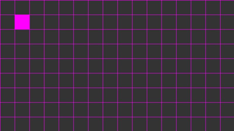 Animated Pure CSS Grid Background with Custom Properties