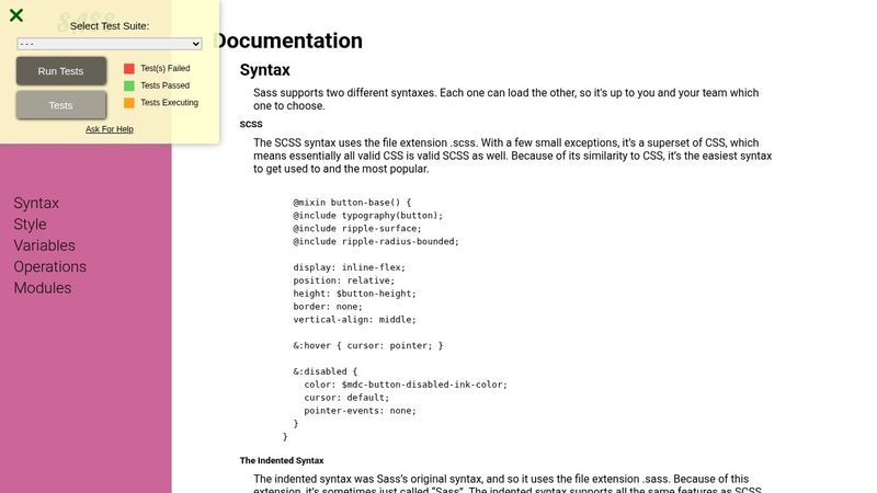 FCC: Technical Documentation Page