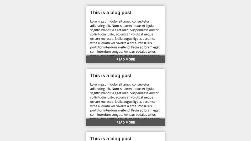 jQuery Expanding Read More Links