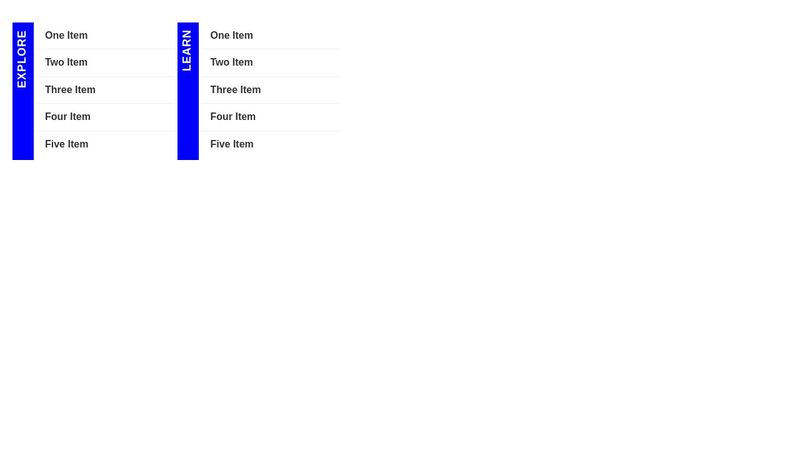 Vertical Text Sample