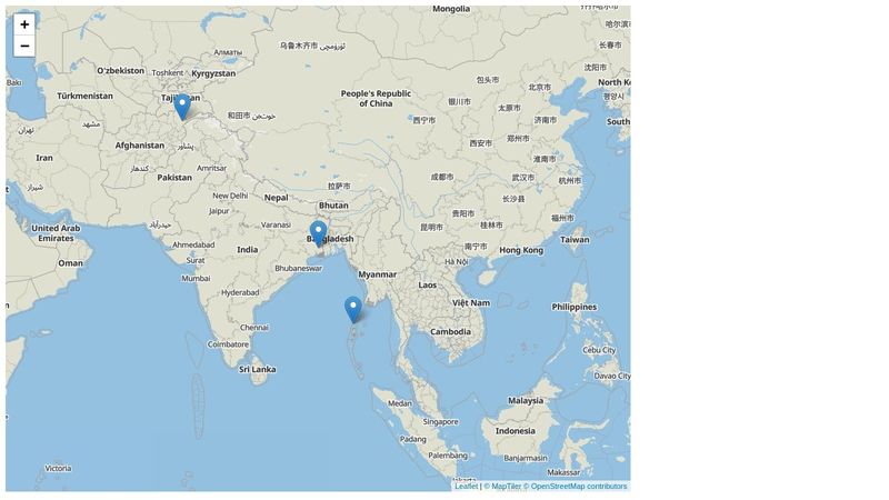 Get data from mysql show marker in map