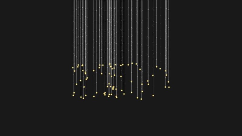 Interactive ropes background (Verlet physics algorithm)