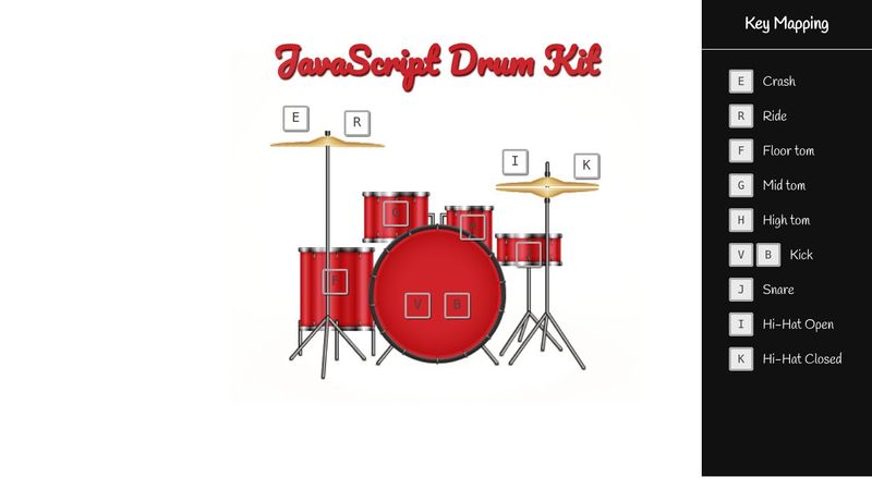 JavaScript Drum Kit