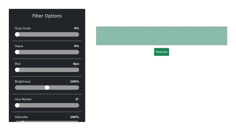 Css filter generator