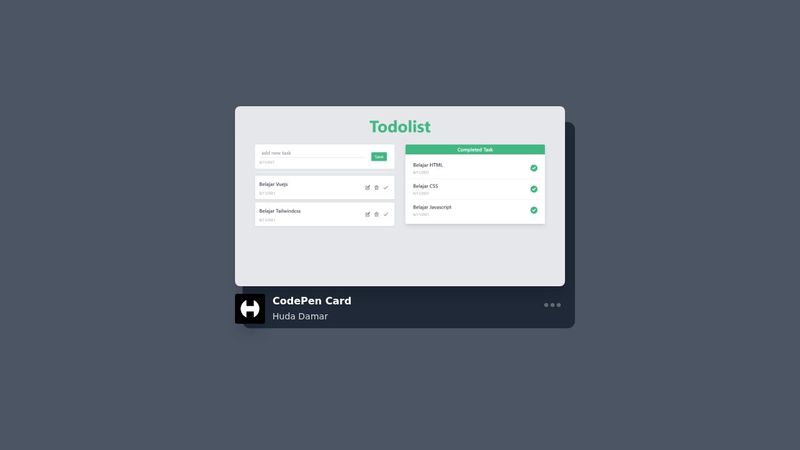 CodePen Card