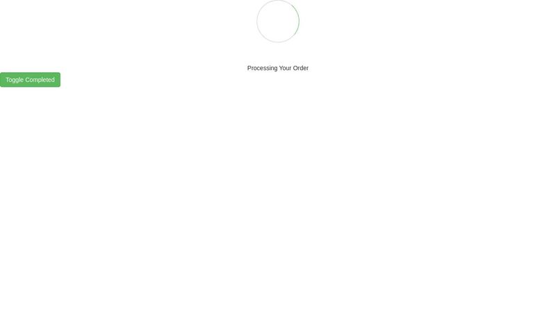 CSS Animation: Circle loader with checkmark completed state